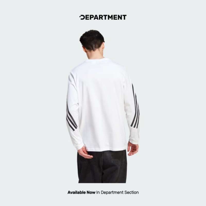 Promo Kaos Lengan Panjang Pria Adidas Future Icons 3-stripes Ls Ij6388 ...