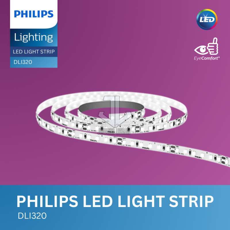 Jual Philips Led Light Strip Dli320 5m Meter Dc 24v 6w 8w 12w Putih ...