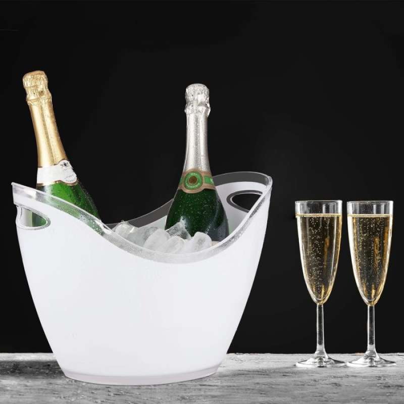 Jual Ice Bucket Akrilik 8l Tempat Es Batu Ukuran Besar Premium Tebal ...