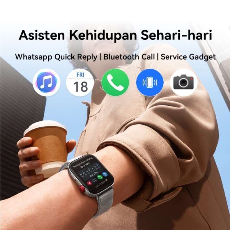 Jual Smartwatch Huawei Watch Fit 3 Smartwatch Ultra Slim Bezel Free ...