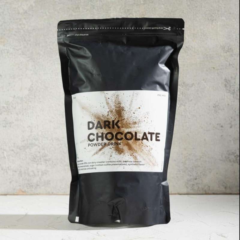 Jual 1000 Gr 1 Kg Premium Premix Dark Chocolate Powder Drink / Bubuk ...