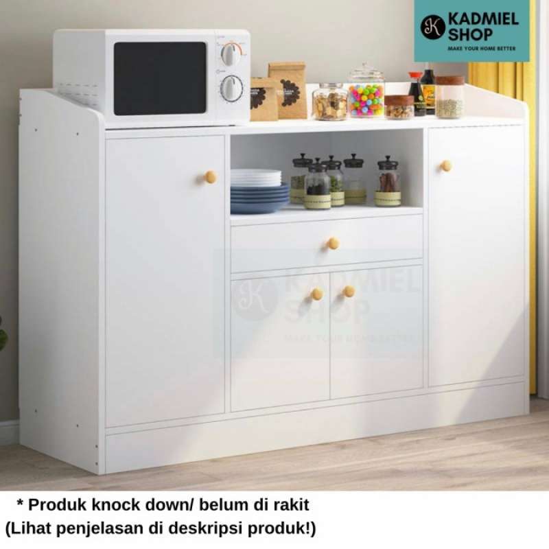 Jual Lemari Rak Dapur Minimalis Dan Serbaguna Kirim Via Gojek/grab ...