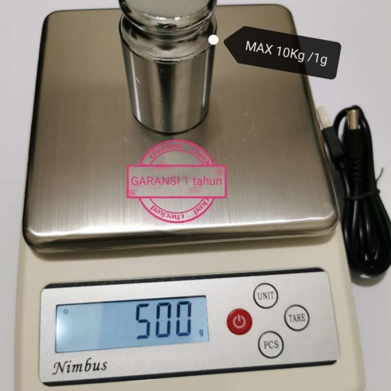 Jual Timbangan Digital 10kg Commersial Kitchen Scale. - 10kg/0.5g Di ...