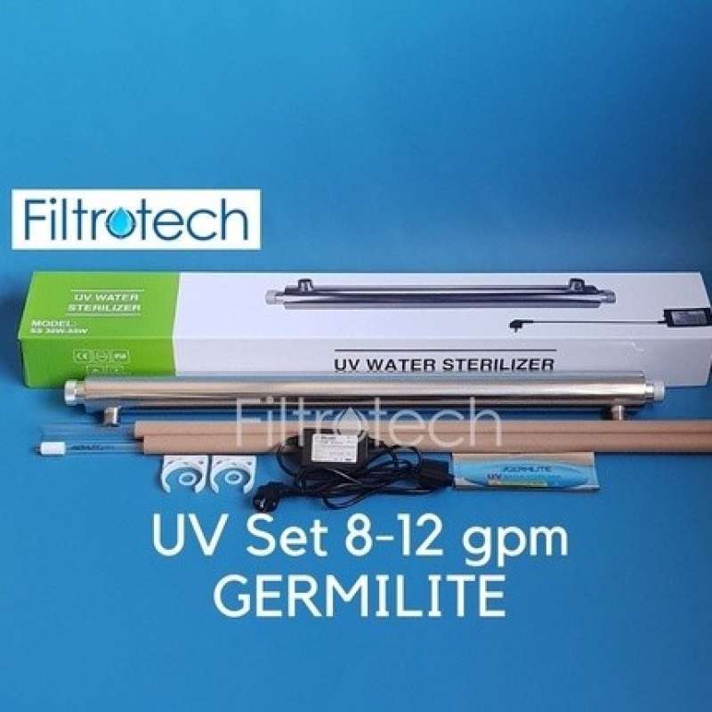 Jual Germilite Ultraviolet Uv Water Sterilizer 12gpm Ultraviolet - Uv Set 40 Watt Di Seller ...