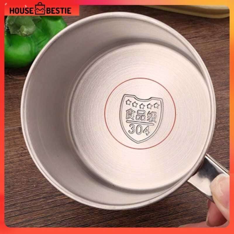 Jual Gelas Kopi Stainless Sus 304 Cangkir Mug Teh Dengan Tutup 450ml ...