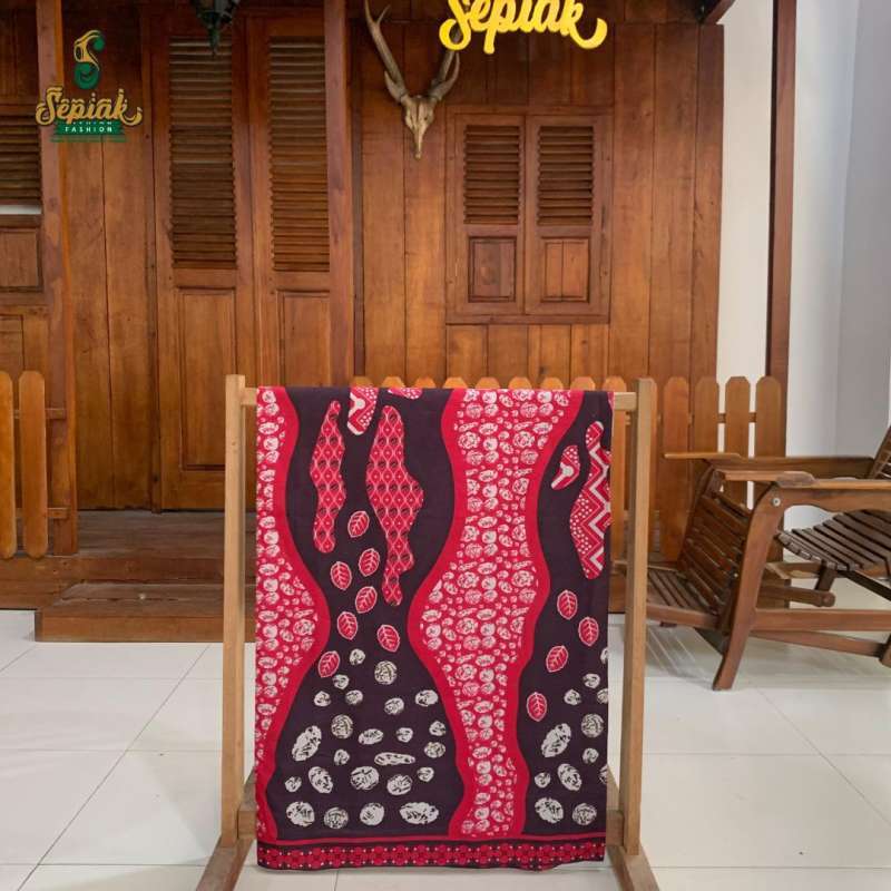 Jual Sepiak Belitong Kain Batik Cetak Motif Simpor Satam Oleh Oleh Khas ...