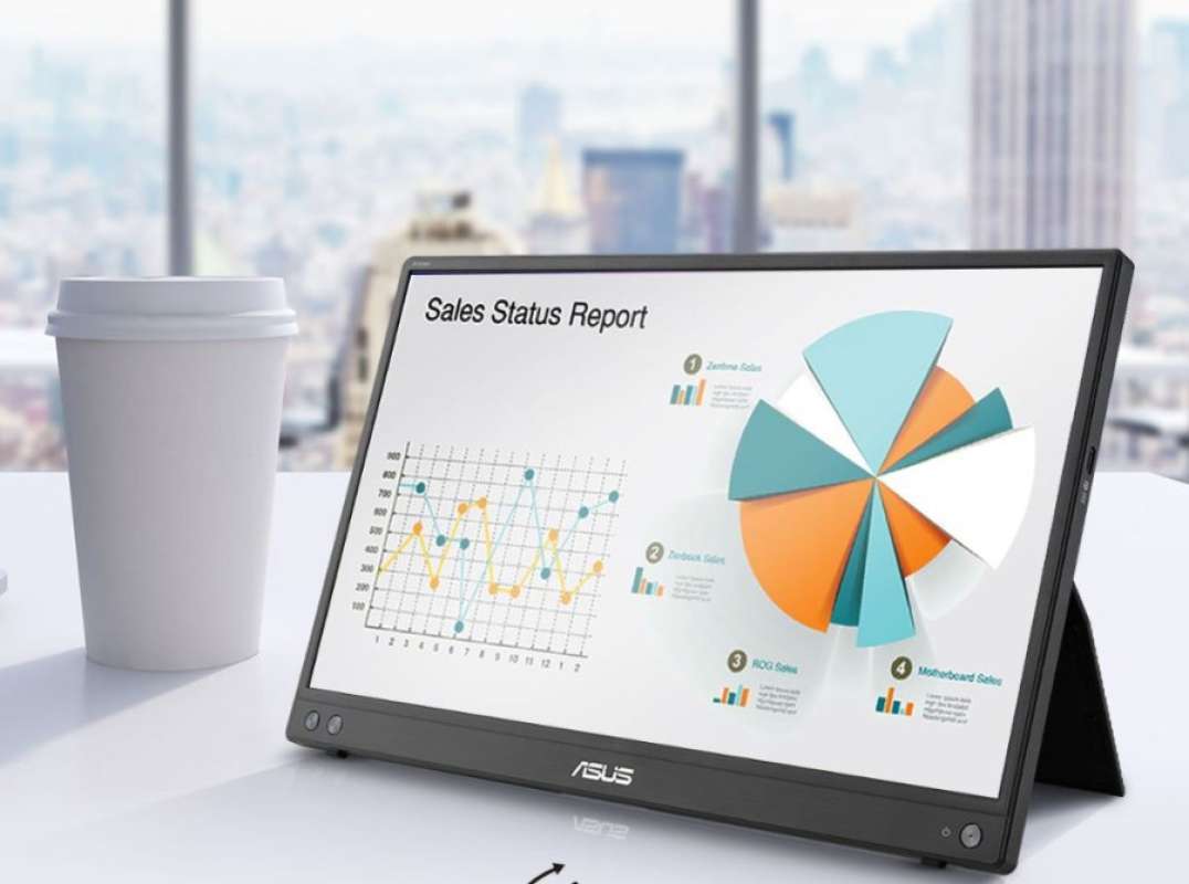 Jual Asus Zenscreen Mb16ahv Portable Monitor 16inch Fhd Usb Type-c Di ...