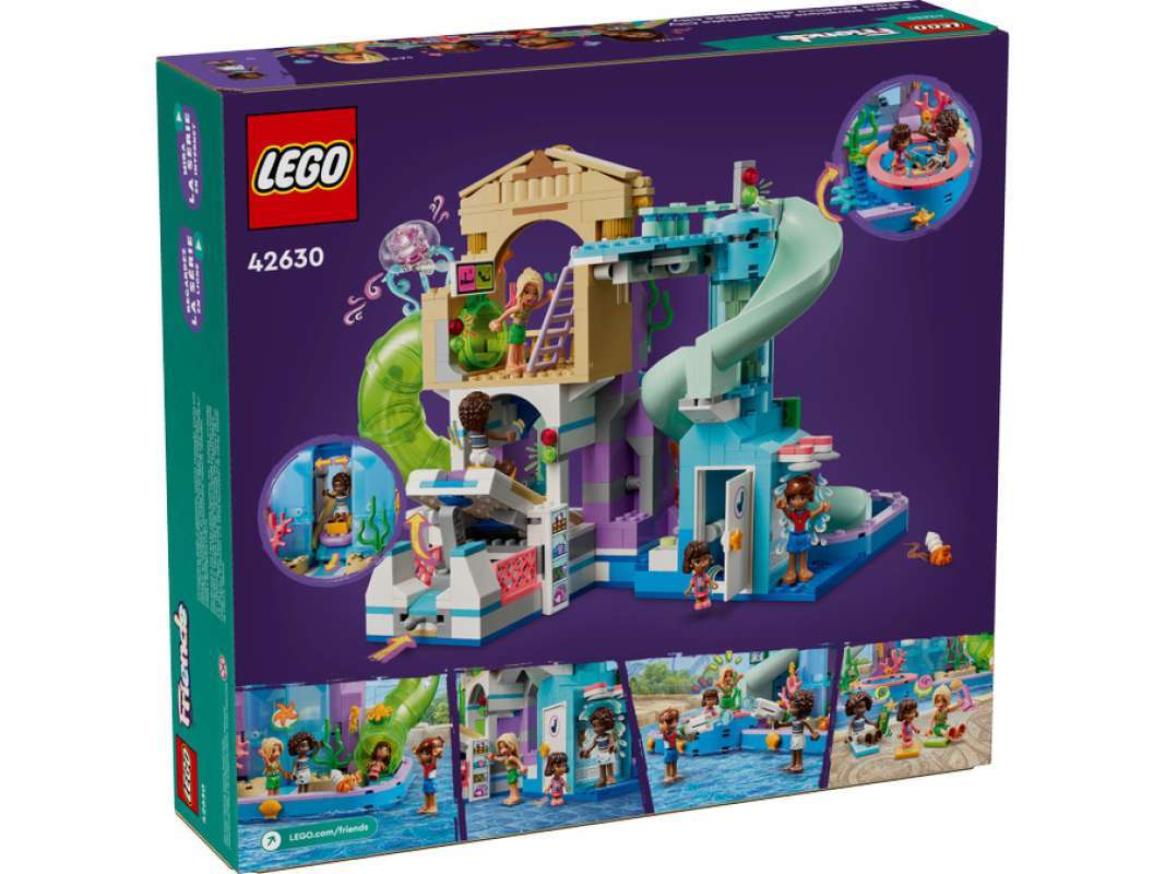 Promo Lego Friends 42630 Heartlake City Water Park Splash Spin And ...