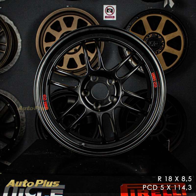 Jual Velg Rpf 1 Ring 18 Pcd 5x114,3 Matte Black Di Seller Autoplus ...