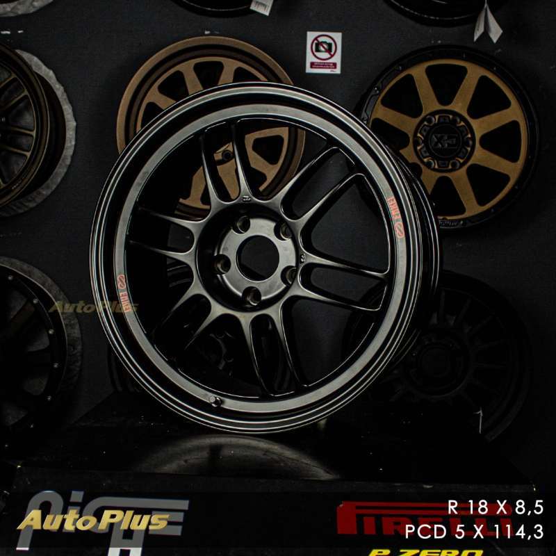 Jual Velg Rpf 1 Ring 18 Pcd 5x114,3 Matte Black Di Seller Autoplus ...