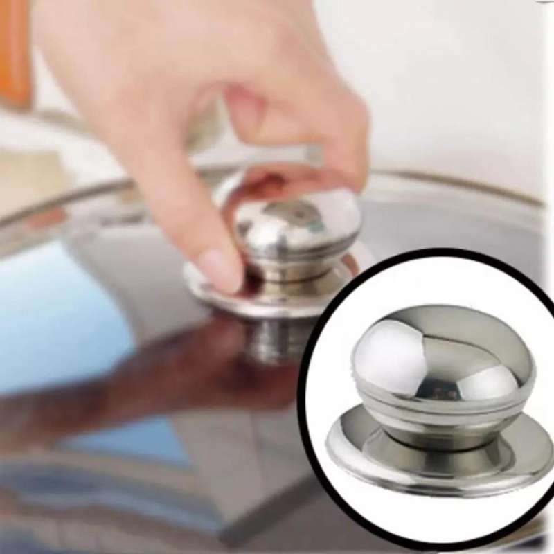 Jual Knop Kenop Knob Pegangan Size Kecil Tutup Panci Stainless Handle ...