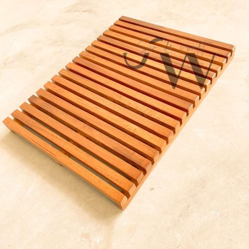 Jual Placemat Kayu/tatakan Piring/alas Meja Meja Makan - 40x30x3cm Di ...