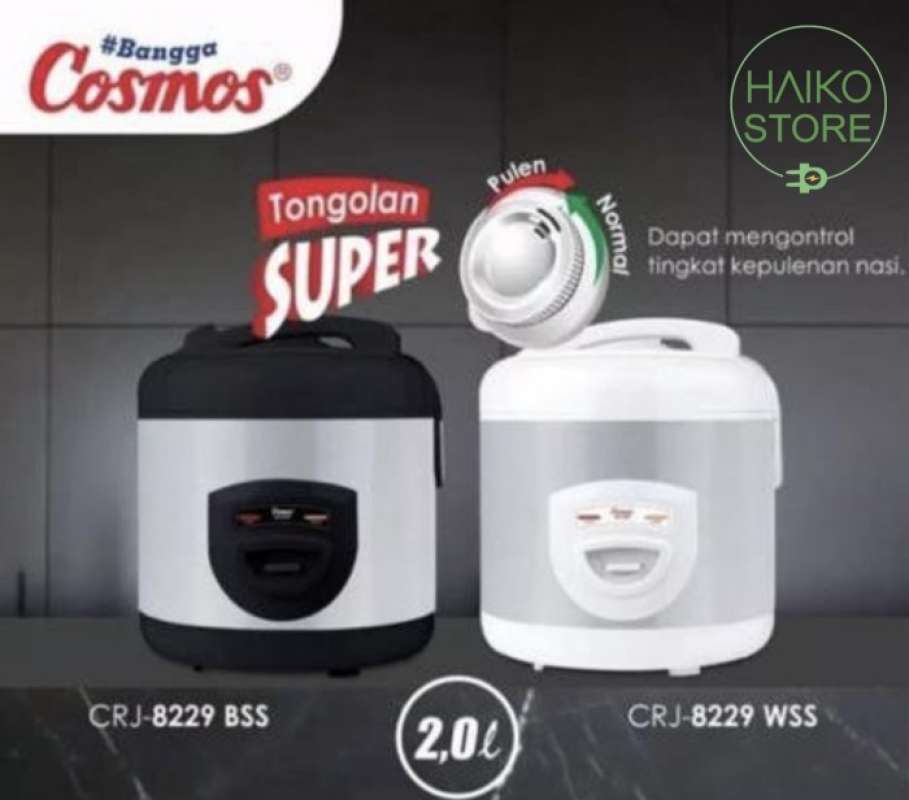 Promo Rice Cooker Cosmos 2 Liter Crj 8229 Diskon 23% Di Seller Iwaki ...