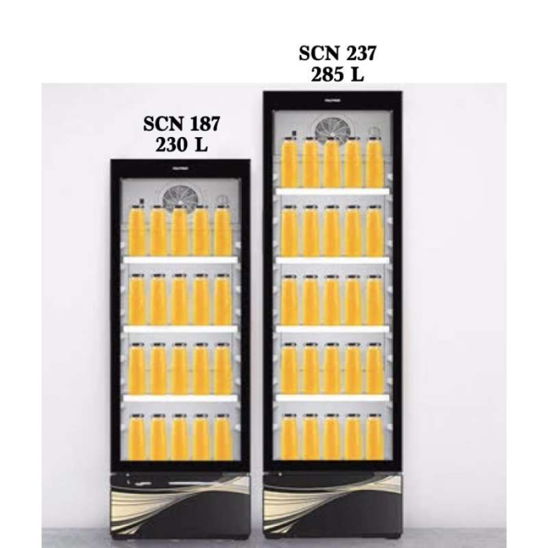 Promo Kulkas Showcase Polytron Scn 187 3 Rak 230 Liter Showcase Scn187 ...
