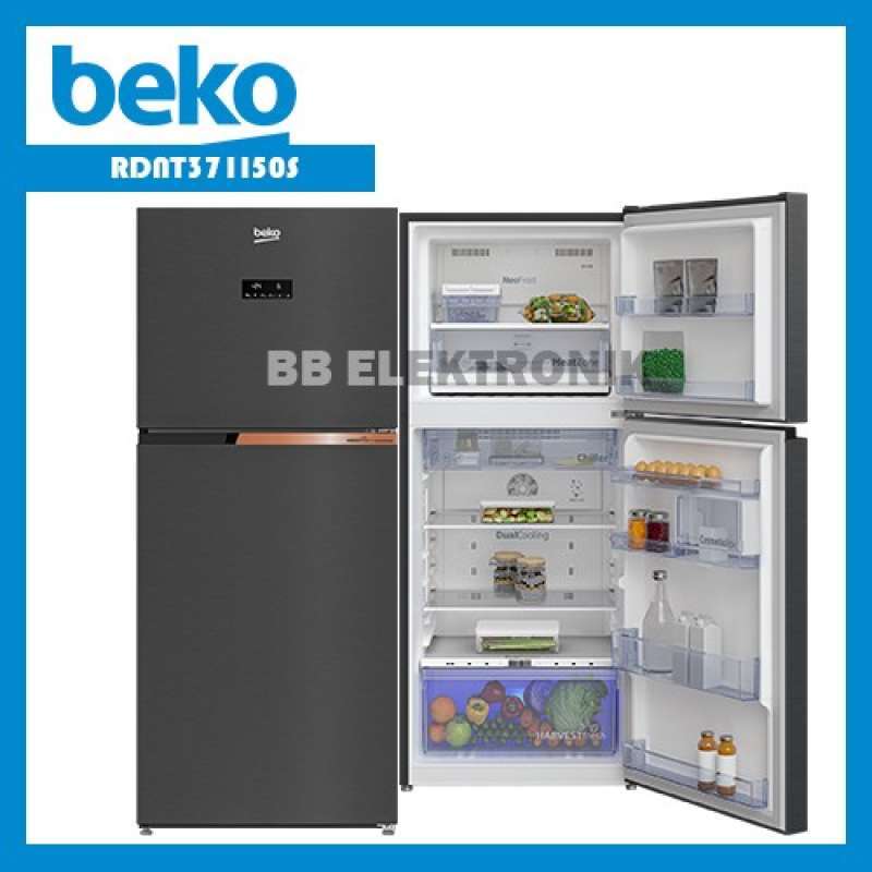 Promo Beko Rdnt371e50vk Kulkas 2 Pintu 371 Liter - Khusus Jabodetabek Diskon 23% Di Seller ...