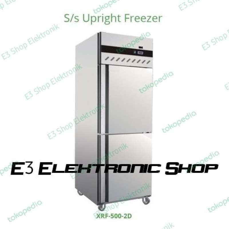 Promo Upright Freezer Rsa Xrf-500-2d Kulkas Stainless 2 Pintu Xrf500 2d ...