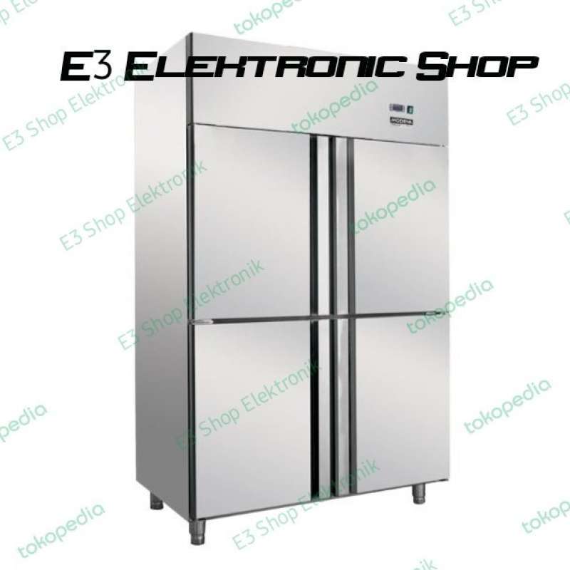 Promo Modena Stainless Steel Upright Freezer Uf 1460 Dass 4 Pintu ...