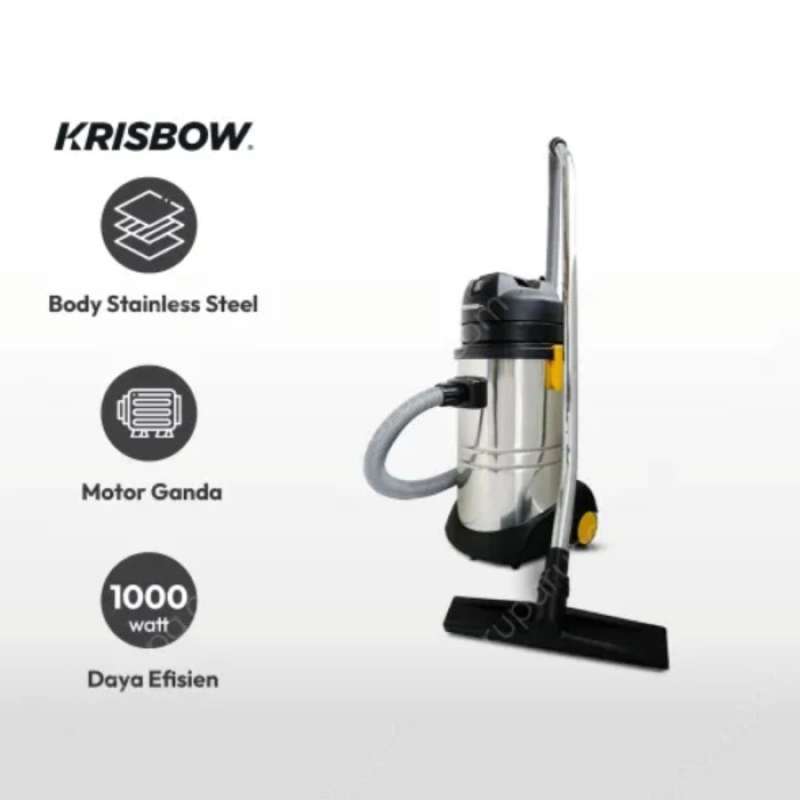 Promo Krisbow Vacuum Cleaner/penghisap Debu Kering & Basah 30 Ltr Diskon 23% Di Seller Yoshizaki ...