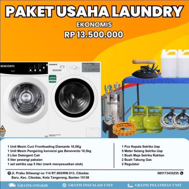 Promo Paket Usaha Laundry Ekonomis Cocok Untuk Pemula Gratis Perawatan ...