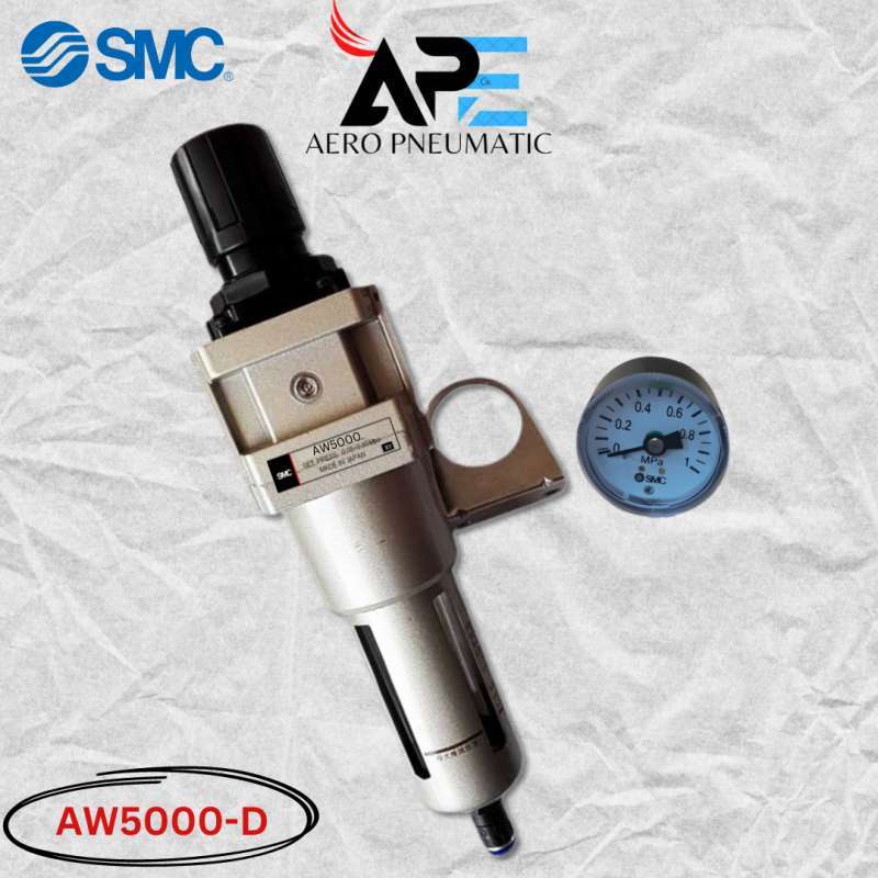 Jual Smc Aw5000-06d / Aw5000-10d Filter Regulator Auto Drain Di Seller ...