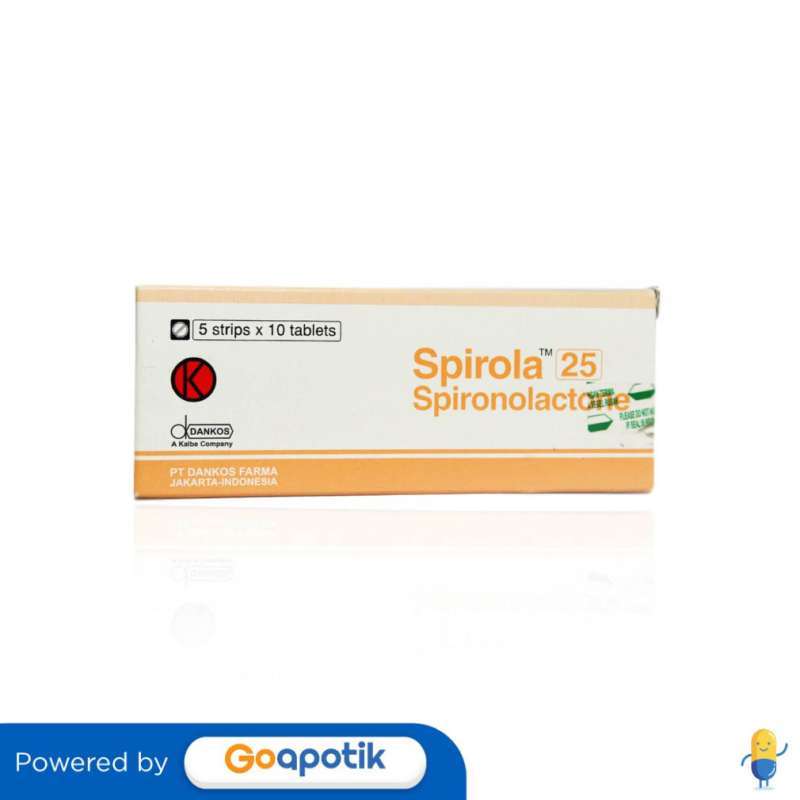 Jual Spirola 25 Mg Box 50 Tablet Di Seller Apotek Rafael Farma ...