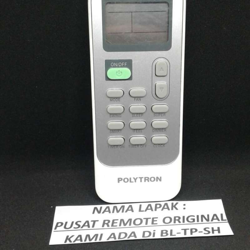 Promo Remote Remot Ac Polytron Dg11j1-01 Original Asli Diskon 23% Di Seller Tsukishiro Store ...