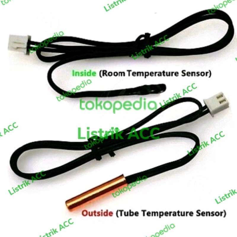Promo Thermistor Termistor Termis Ac Single Tube Raksa Midea Tcl Aux ...
