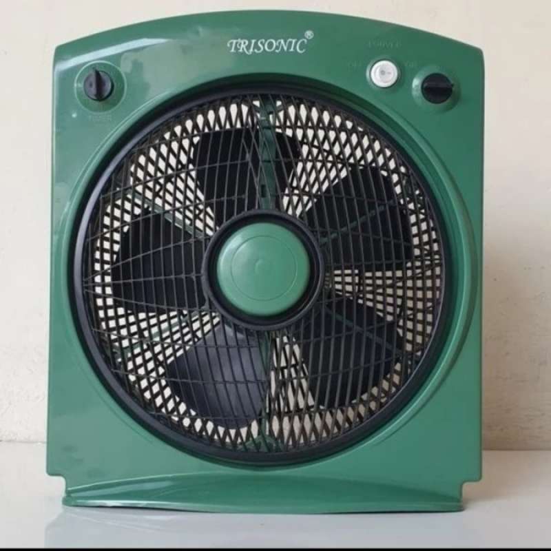 Promo Kipas Angin Kotak/box Fan 12 Inch + Timer Trisonic Murah Bagus ...