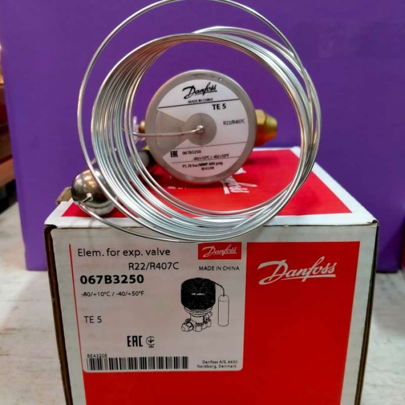 Promo Expansion Valve Te 5 Danfoss Plus Orifice No.03 Pn.067b3250 ...