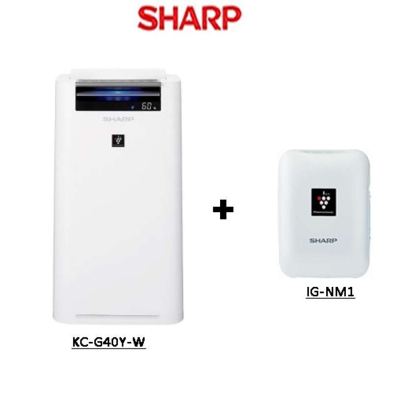 Promo Sharp Air Purifier Promo Bundling Kc-g40y + Ig-nm1 Diskon 23% Di Seller Aramaki Store ...