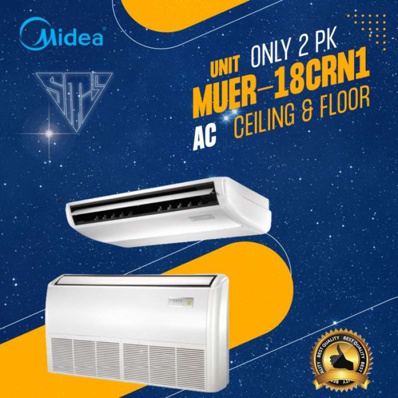 Promo Ac Midea Ceiling & Floor 2pk Muer-18crn1 Diskon 23% Di Seller ...