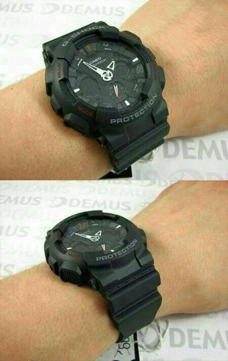 Promo Casio G-shock Ga-120-1a / Gshock Ga120 Original & Bergaransi ...