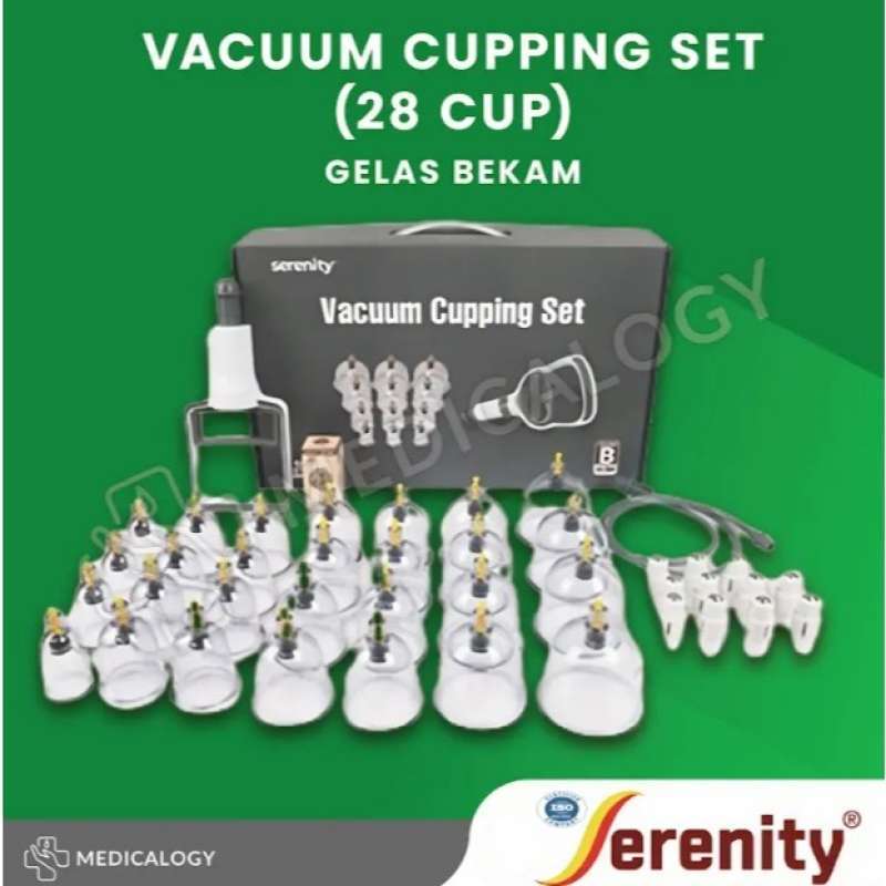 Jual Serenity Vacuum Cupping Set/bekam (28 Cup) Di Seller Medicalogy ...
