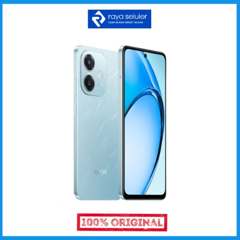 Jual Oppo A3x 4/64gb | 6.67 Inch | Snapdragon 6s 4g Gen1 - Blue Di ...