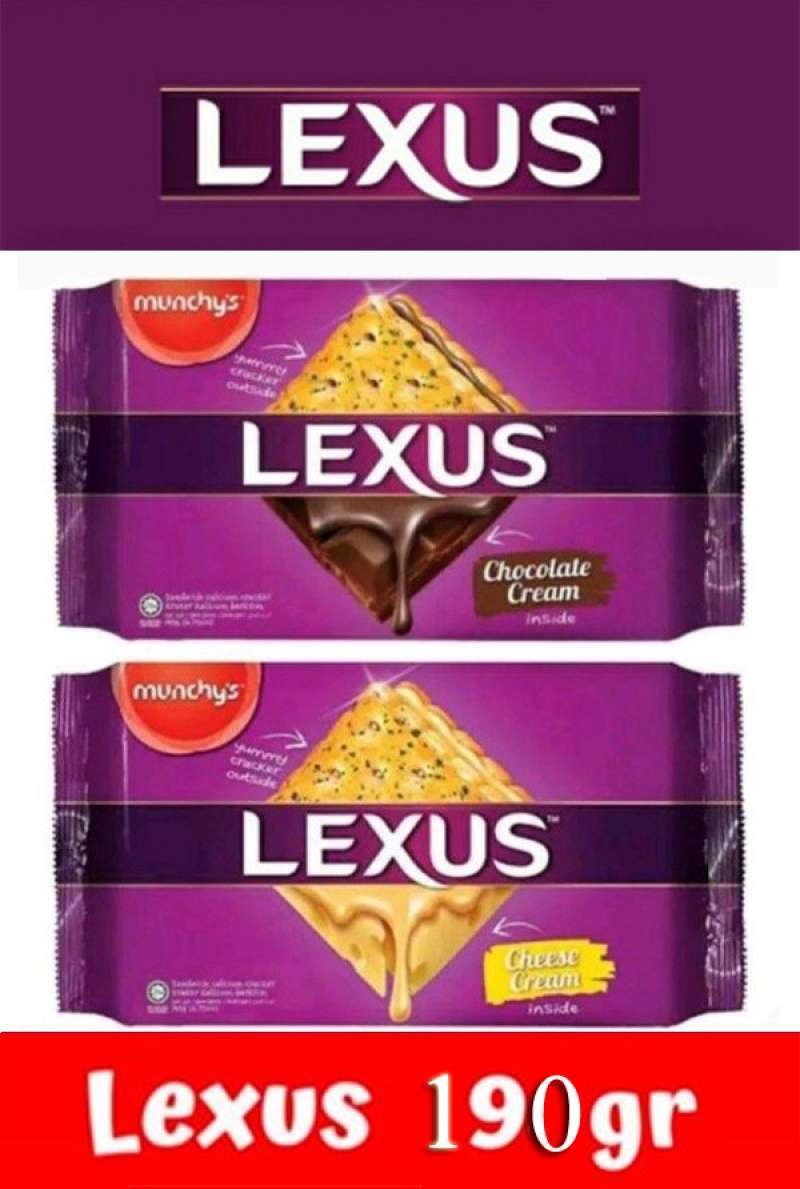 Jual Munchy's Lexus Biskuit Biscuit 190g 190 Gram Munchy Di Seller The ...