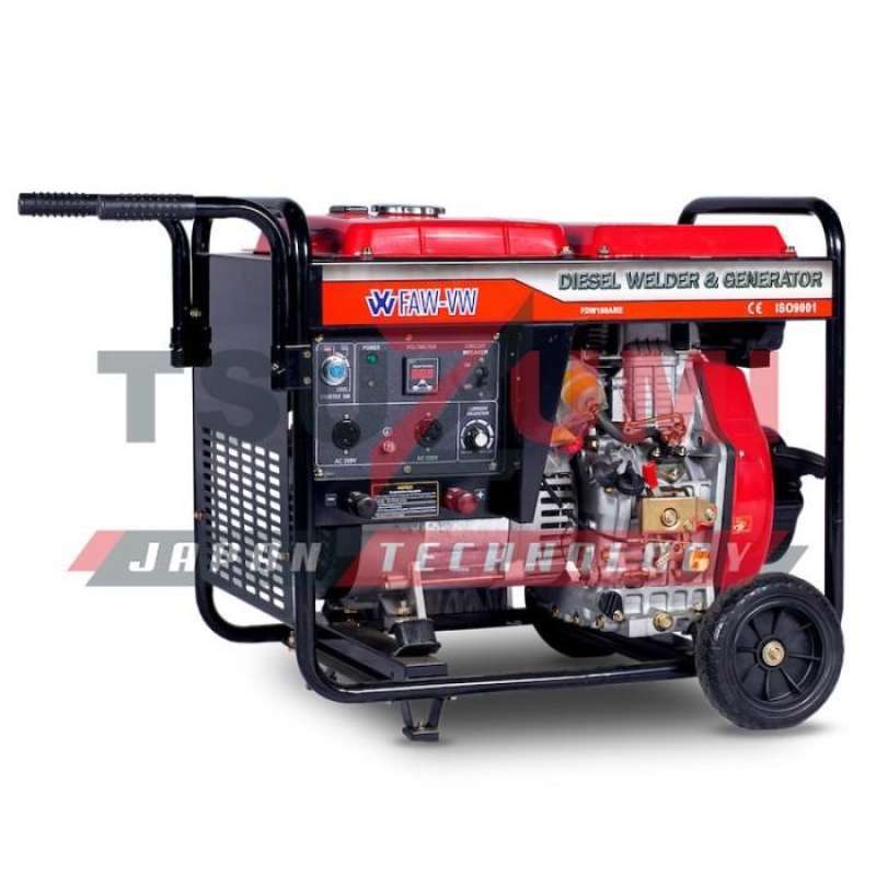 Jual Genset Generator Las Welder Generator 200 Ampere Faw-vw Fdw 180 ...