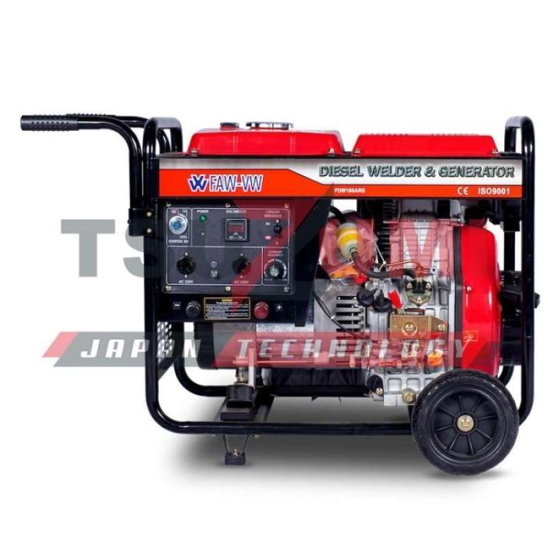 Jual Genset Generator Las Welder Generator 200 Ampere Faw-vw Fdw 180 ...