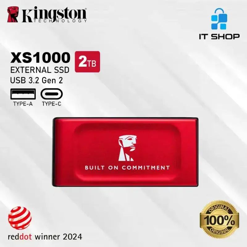 Jual Kingston Xs1000 Red External Portable Ssd - 2tb Di Seller It Shop ...