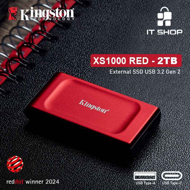 Jual Kingston Xs1000 Red External Portable Ssd - 2tb Di Seller It Shop ...