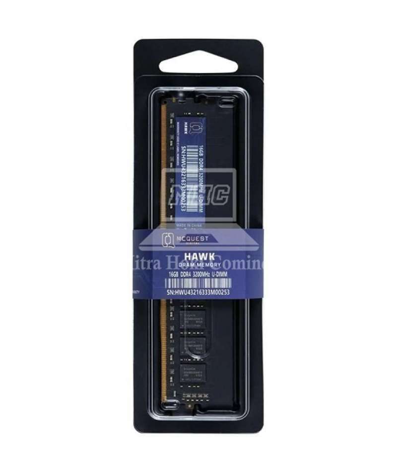 Jual Memory / RAM Pc Longdimm Mcquest Hawk Ddr4 16gb 3200mhz Di Seller ...