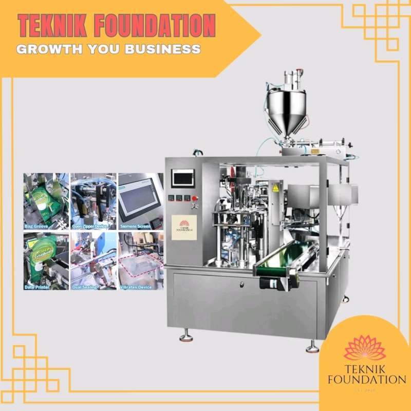 Jual Mesin Filling Standing Pouch Liquid Cairan Otomatis Sabun Cair ...