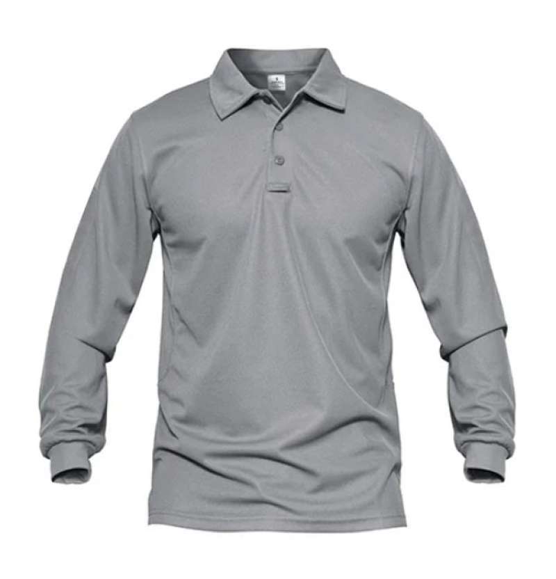 Promo Jemssky - Kaos Polo Shirt Polo Kerah Polos Lengan Panjang Polo ...