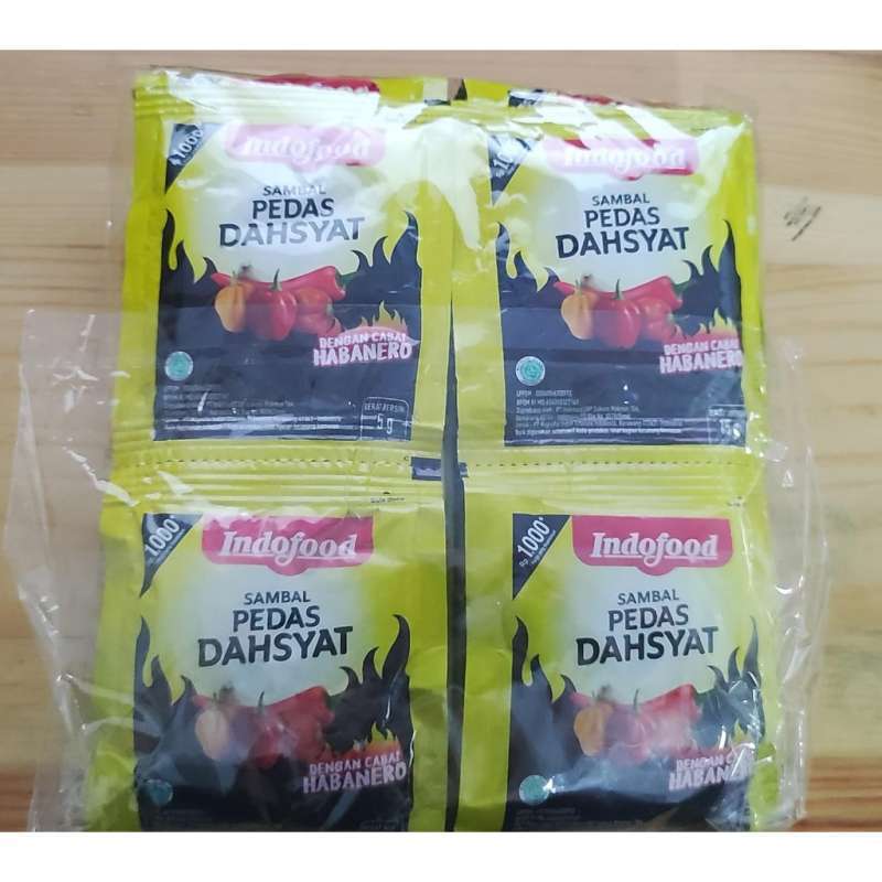 Indofood Sambal Pedas Sachetan Gratis Ongkir 🔥 Harga Murah April 2026
