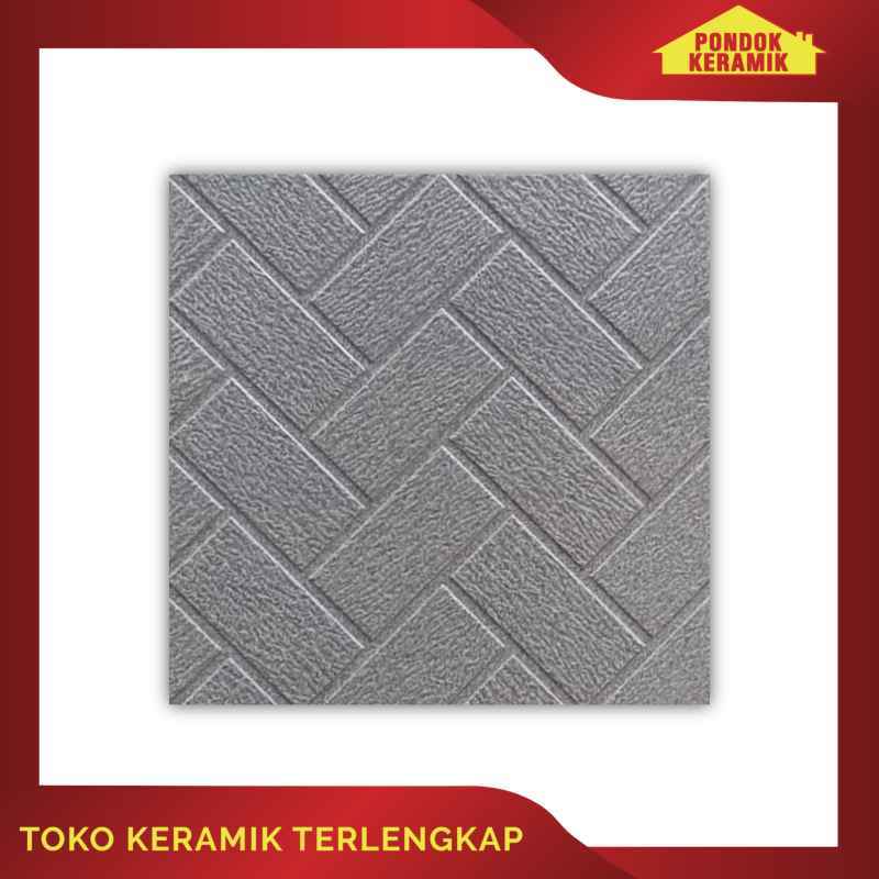 Jual Keramik Lantai Kamar Mandi Asia 25x25 Galaxy Black Di Seller ...