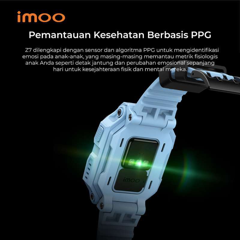 Jual Imoo Z7 Watch Phone Jam Anak Pintar Front & Rear Dual Camera Video ...