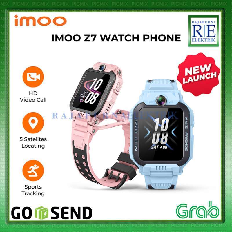 Jual Imoo Z7 Watch Phone Jam Anak Pintar Front & Rear Dual Camera Video ...