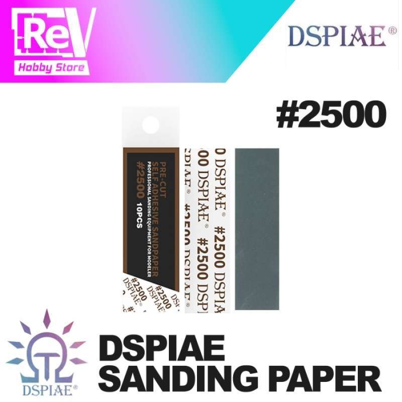 Jual Sanding Paper Kertas Amplas 2500 Dspiae Model Kit Gundam Di Seller ...