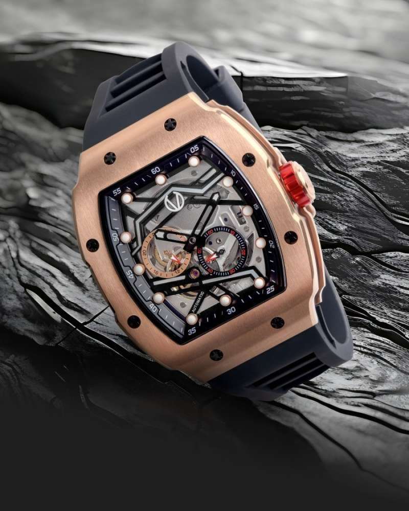 Promo Christ Verra Cv 113889g-35 Blk Automatic Jam Tangan Original ...