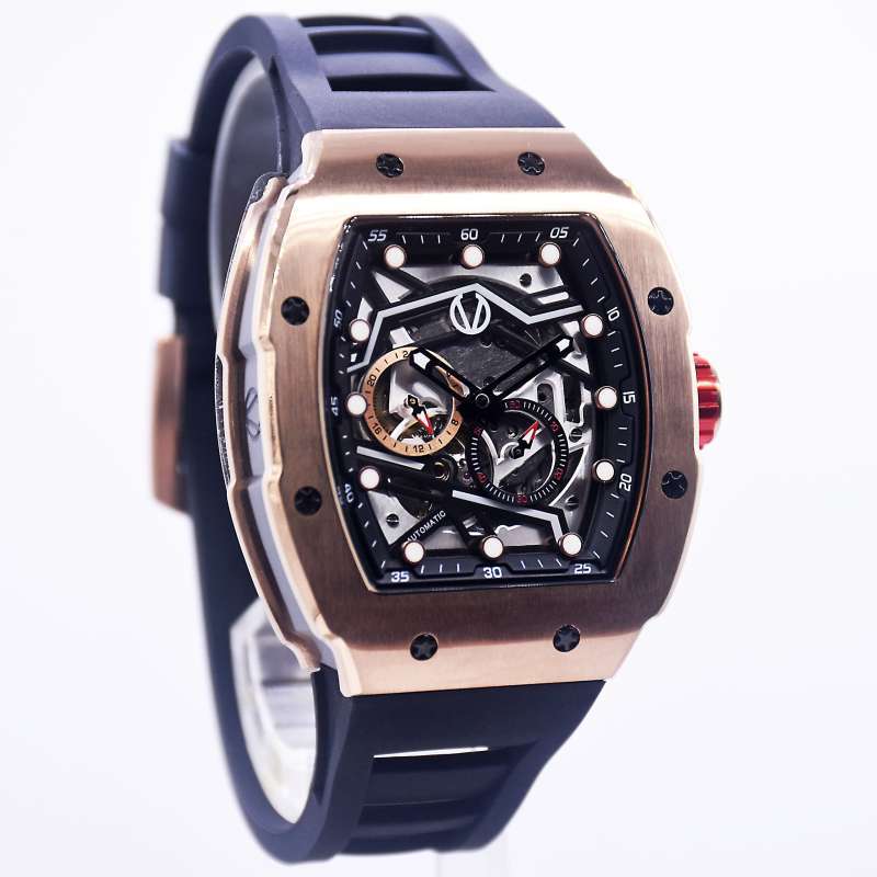 Promo Christ Verra Cv 113889g-35 Blk Automatic Jam Tangan Original ...