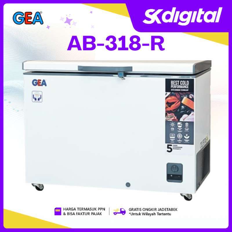 Jual Chest Freezer Gea Ab-318-r Freezer Box 300 Liter Di Seller ...